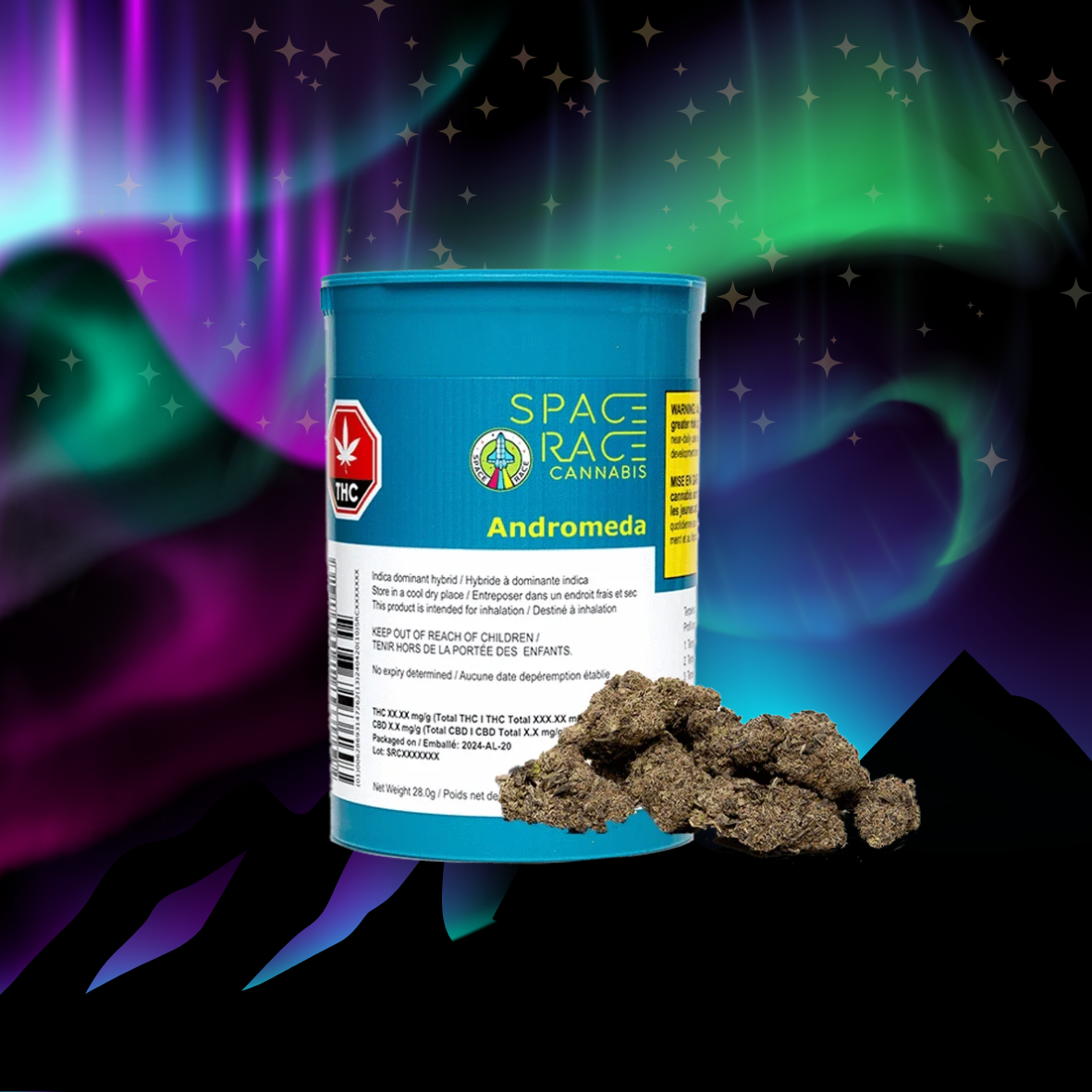 Andromeda White Rhino (White Widow X North American Indica) 28g ...